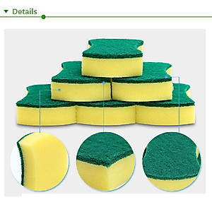 Kitchen Cleaning Sponge,Eco Non-scratch for Dish,Scrub Sponge(Pack of 24)