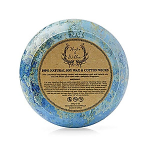 Hunter & Willow Citronella Candle with Lemon Verbena, Natural Soy Wax, 3 Wick, (36oz) Large Triple Pack, for Indoor, Outdoor, Patio and Camping.