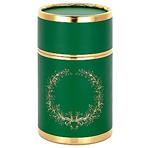 Prien Muslim Prayer Rug, Prayer Beads, Figured Cylinder Gift Box, Muslim Set Pearl Tasbih, Sajadah, Elegant Islamic Gifts, Soft Praying Mats, Light Prayer Carpet Mat, Taffeta Fabric (Green)