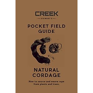 POCKET FIELD GUIDE Natural Cordage: How to identify six of the top cordage plants in North America. Teaches how to harvest, prepare, and process ... how to turn those fibers into usable rope.