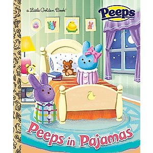 Peeps in Pajamas (Peeps) (Little Golden Book)