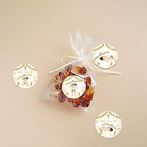 500Pcs Mi Bautizo Decor-Mi Bautizo Stickers Roll Thank You Label Stickers for Boy God Bless,Baptism Party Decoration Christening Supplies Gift Bags Box Envelope Seal Sticker