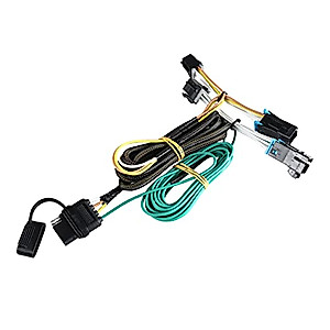 Oyviny Custom 4 Way Trailer Wiring Harness 55540 for 2003-2022 Chevy Express/GMC Savana 1500, 2500, 3500, Express Trailer Harness