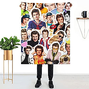 Flannel Throw Blankets Soft Comfortable Warm Blankets Air Conditioning Blanket Office Bed Car Camp Couch Blankets Living Room Movie Actor Fans Gifts 40"x50"