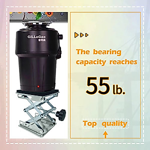 Garbage Disposer Bracket Garbage Disposer Noise Reduction Shock Absorber Bracket Lower Sink Bracket (Stainless Steel 6IN)