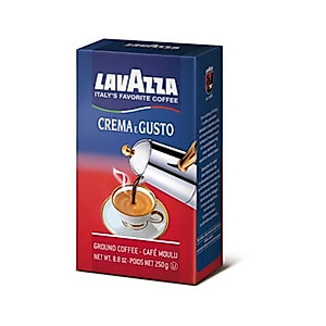 Lavazza Crema e Gusto Classico, 4 Brick of 250 Gr Each