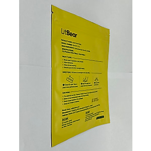 LitBear Acne Patch Pimple Patch, Pink & Yellow Star Shaped Acne Absorbing Cover Patch, Hydrocolloid Acne Patches For Face Zit Patch Acne Dots, Tea Tree Oil & Centella, 112 Patches, 14mm & 10mm