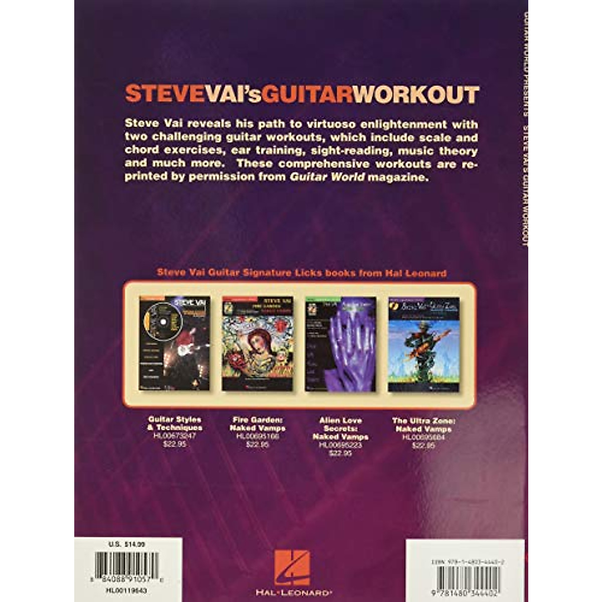 Guitar World Presents Steve Vai's Guitar Workout