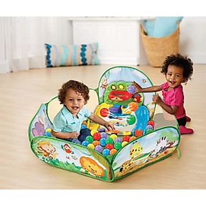 VTech Pop-a-Balls Drop and Pop Ball Pit, Green