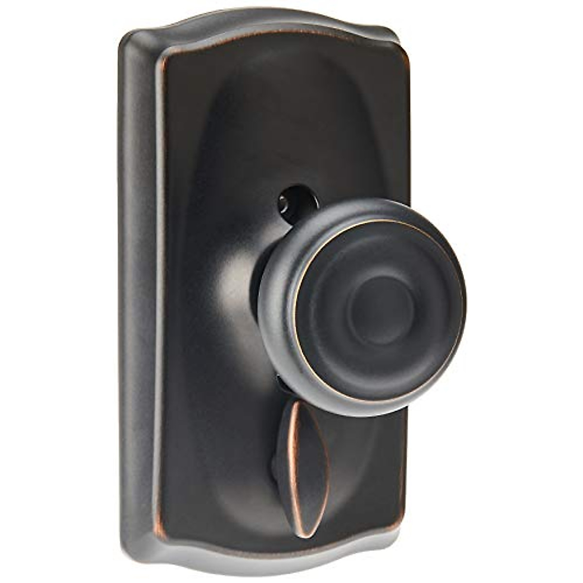 SCHLAGE FE595 CAM 716 16-211 10-063 Camelot by Georgian Keypad Knob with Flex Lock, Aged Bronze