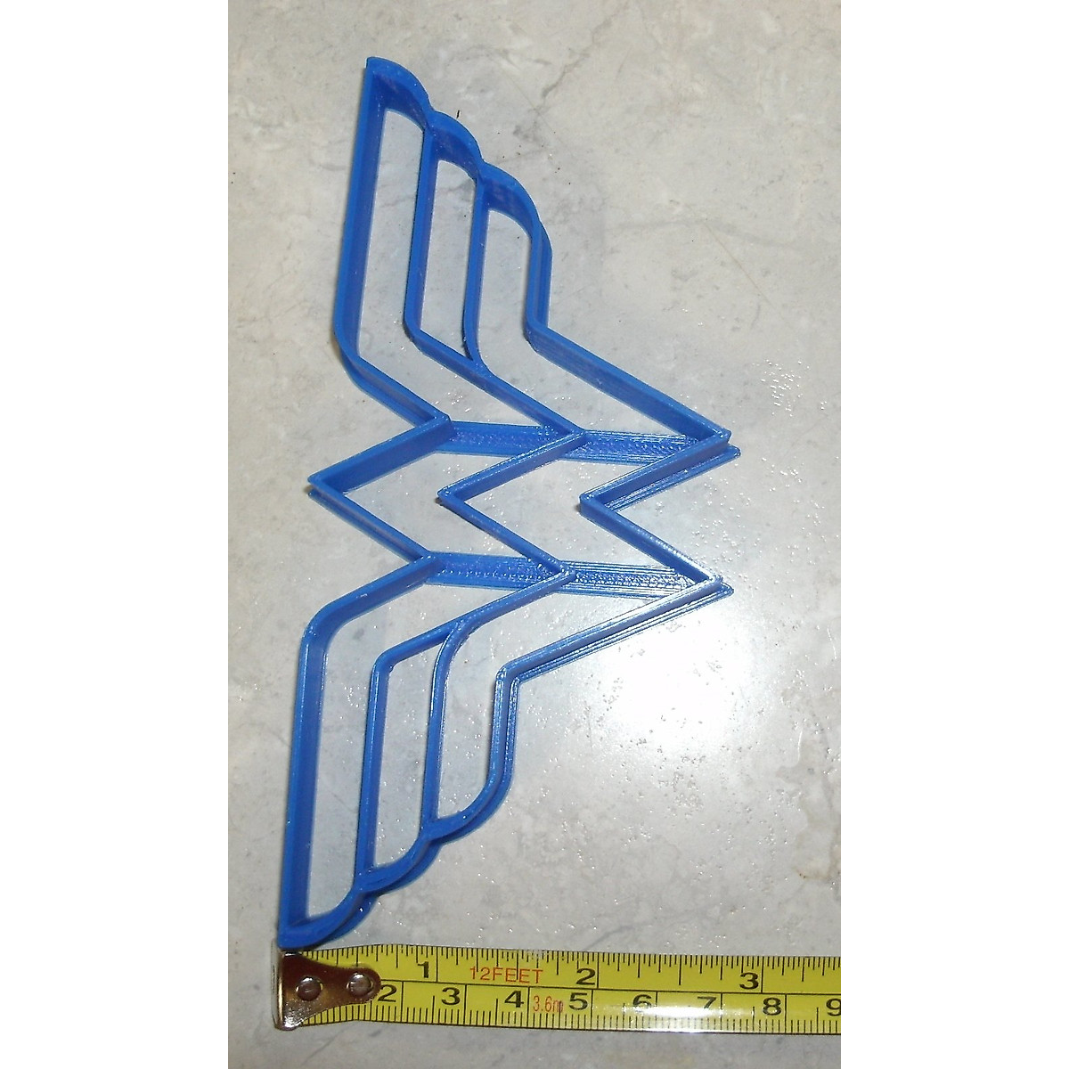 WOMAN SUPERHERO W DETAILED COOKIE CUTTER BAKING TOOL USA PR511