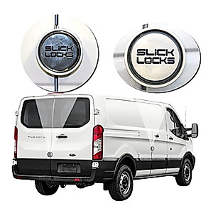 Slick Locks FD-TR-HD-FVK-1-TK Slick Locks Complete Ford Full-Size Transit Van With Side Hinged Doors Kit (With 2 Locks)