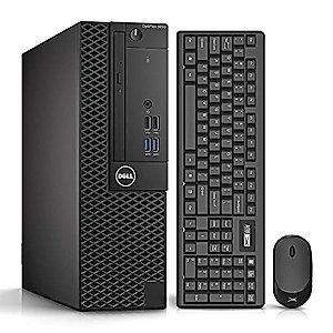 Dell OptiPlex 3050 Desktop Computers PC, 32GB Ram DDR4 New 512GB M.2 NVMe SSD, Intel AX200 Built-in WiFi 6,Bluetooth 5.2, i5-6500 3.2GHz, Refurbished Desktop,HDMI,Windows 10 Pro (Renewed)
