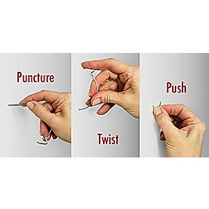 Monkey Hooks Picture Hangers Home and Office Pack, Gorilla Hook, Drywall Hooks for Hanging Pictures, Wall Hooks, Picture Hangers, Picture Hanging Kit, 30 pc set