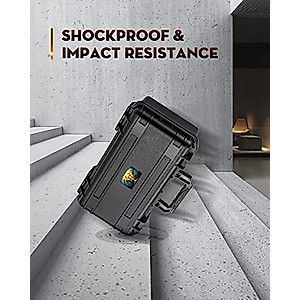 DEVASO Upgraded Carrying Case for Steam Deck, Professional Deluxe Waterproof Case Soft Lining Hard Shell Travel Case for Steam Deck Console and Other Accessories