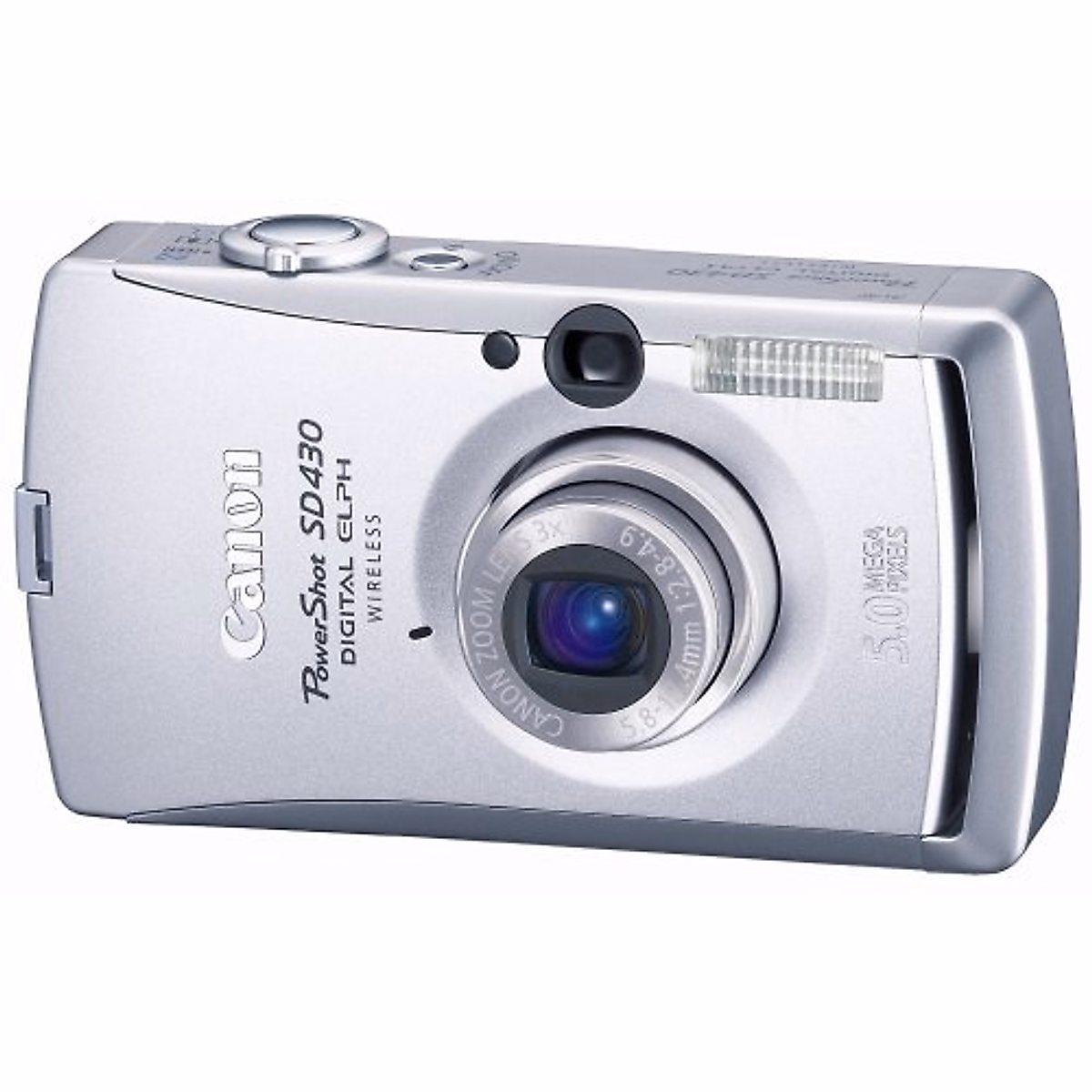 Canon Powershot SD430 5MP Digital Camera with 3x Optical Zoom (Wi-Fi Capable)