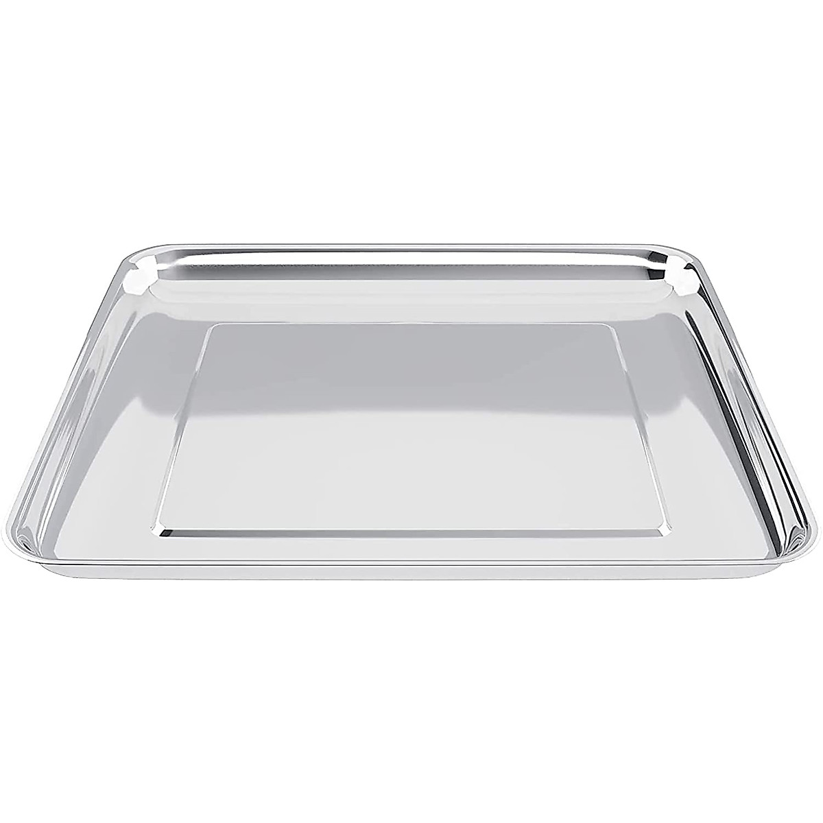 Ponliumer Stainless Steel Baking Tray Pan Compatible with Cuisinart Toaster Oven Tray,Suitable for Cuisinart Air Fryer TOA-060 and TOA-065.…