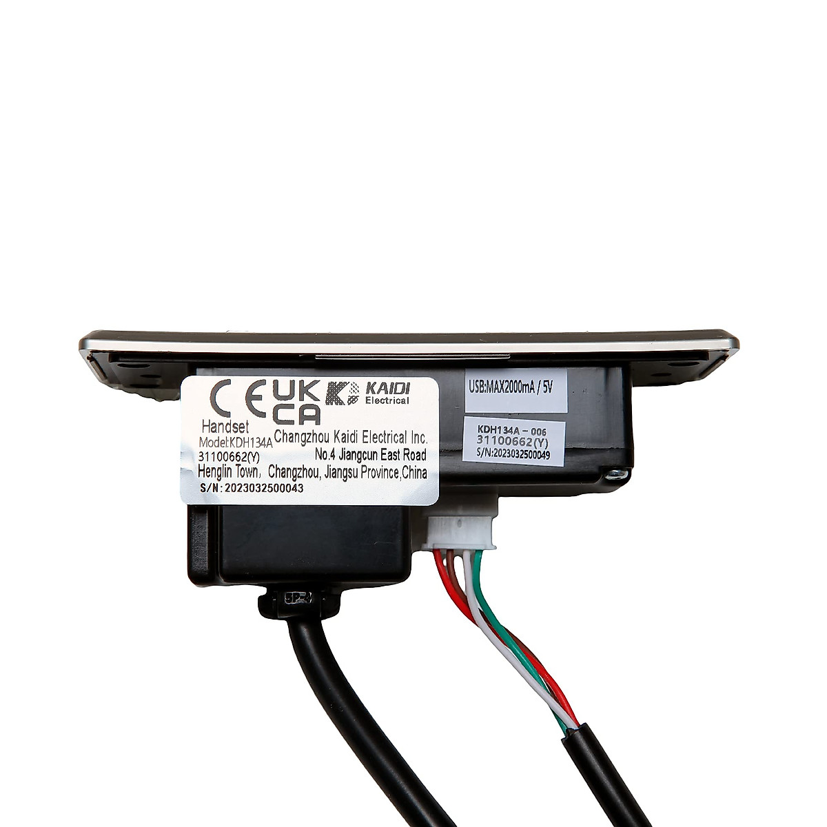 Fruhdi Power Recliner Kaidi 4 Button 5 Pin Hand Control Model KDH134A Replacement with USB