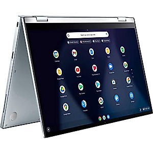 ASUS Chromebook Flip 14 2-in-1 Convertible Laptop, 14" FHD Touchscreen NanoEdge Display, Intel Core M3-8100Y, 8GB RAM, 64GB Storage, Backlit KB, +YSC Accessory
