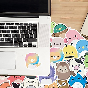 100 Pcs Cute Animal Stickers for Water Bottles| Gifts for Kids Teen Birthday Party| Kawaii Stickers Pack|Waterproof Stickers for Water Bottles,Laptop,Phone,Skateboard,Bicycle