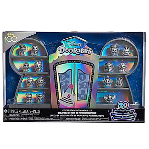 Disney Doorables Disney100 Celebration of Wonder Set, 21-Piece Collectible Figure Set, Kids Toys for Ages 5 Up by Just Play