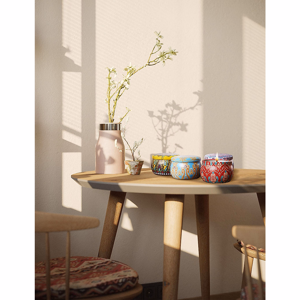 Rosebery Kids Swivel Upholstered Nursery Glider and Ottoman Set in Gray, 2 Count