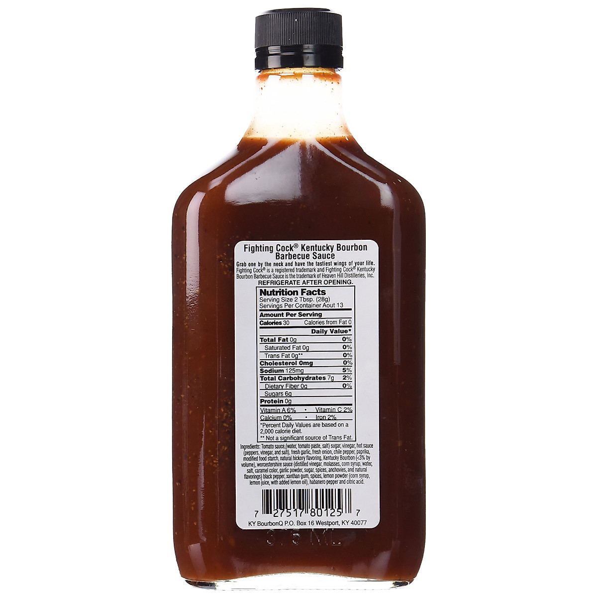 Fighting Cock Kentucky Bourbon BBQ Sauce