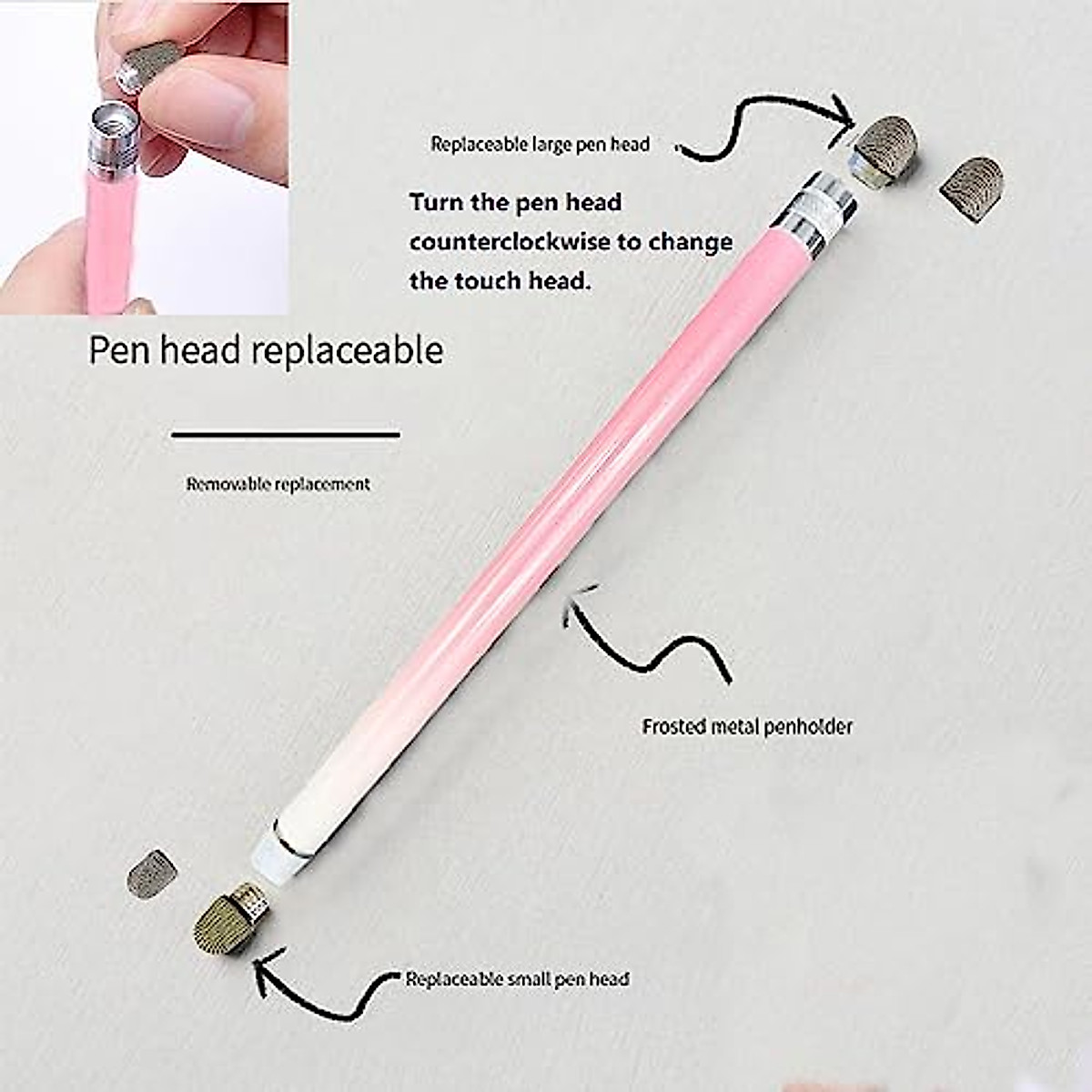 Stylus Pens for Touch Screens 5 Pack, 10 Replaceable Tips High Precision Capacitive Stylus Pen for iPad iPhone Android Tablets and All Universal Touch Screen Devices