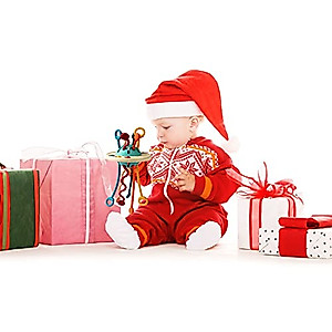 ReeRaa Montessori Toys, Baby Toys 6 to 12 Months, Baby Sensory Toys, Baby Travel Toys, Baby Stress Relief Toys fine Motor Skills Toys 18m + Gifts (Blue)