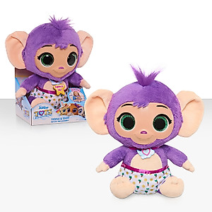 Disney Jr T.O.T.S. Tickle & Toot Baby Mitsu the Monkey, 10-inch feature plush