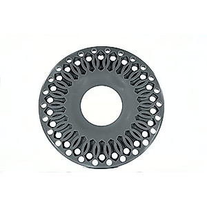 Hairbine Pop Up Drain Catcher - for Showers & Bathtubs - Hair, Pet Hair & Debris Trap/Stopper for Bathrooms - Drain Cover & Protector - Fight Clogs & Buildup - Patented to Prevent Standing Water-Grey