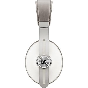 Sennheiser Momentum 3 Wireless - Active Noise Cancelling Headphones with Alexa, Auto On/Off, Smart Pause Functionality and Smart Control App - White
