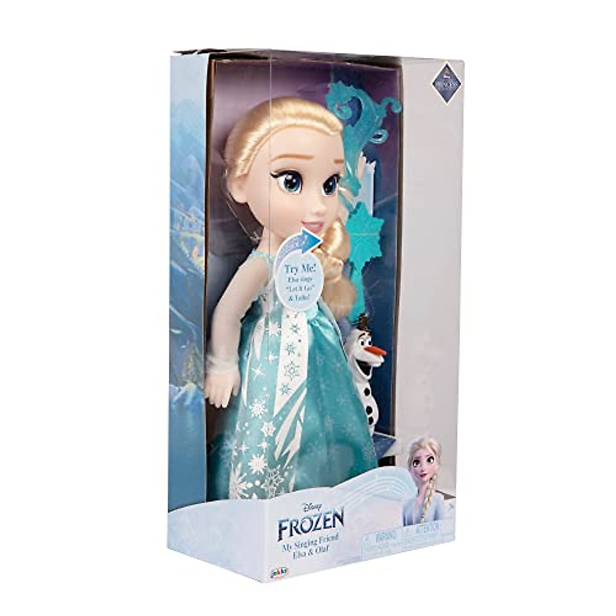 Disney Frozen Elsa Doll Classic My Singing Friend Elsa Doll & Olaf Figure