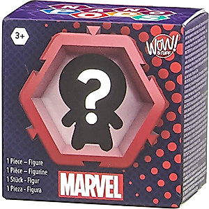 Mattel ​Nano PODS Connectable Collectable Marvel Surprise Toy Character Figures Inside Attached Pod, Connect to Other PODS (Styles May Vary)