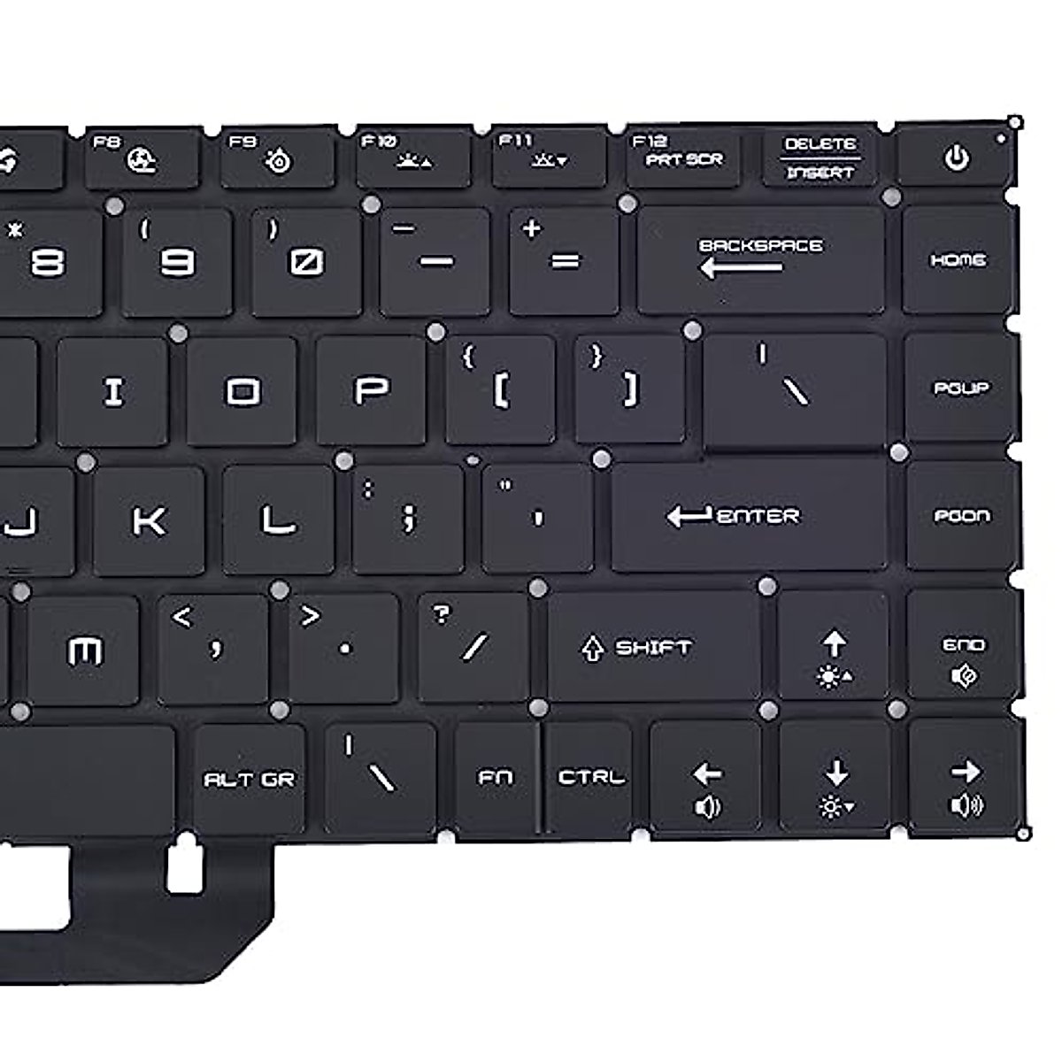 Replacement Keyboard for MSI GS66 Stealth 10SD 10SF 11UH 12UH GE66 Raider 10SF & MSI GP66 MS-1542 Stealth 15M Series Laptop, MSI GS66 Stealth with Per-Key RGB Backlit Keyboard US Layout