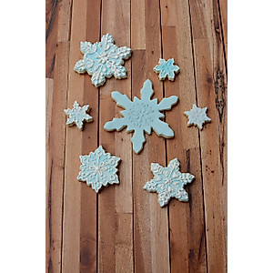 R&M International Snowflake Cookie Cutters, Assorted Sizes, 7-Piece Set