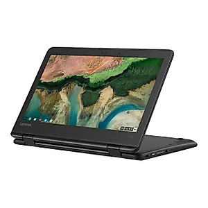 Lenovo 11.6" 300e Chromebook LCD 2 in 1- MediaTek M8173C Quad-core 2.1GHz 4GB LPDDR3 32GB Flash Memory Chrome OS Non-Touchscreen (Renewed)