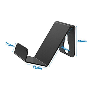 Universal Power Brick Mount and Game Controller Holder Wall Mount with Screw Kit for for All Xbox Series