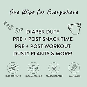 The Honest Company Clean Conscious Unscented Wipes | Over 99% Water, Plant-Based, Baby Wipes | Hypoallergenic for Sensitive Skin, EWG Verified | Classic, 648 Count