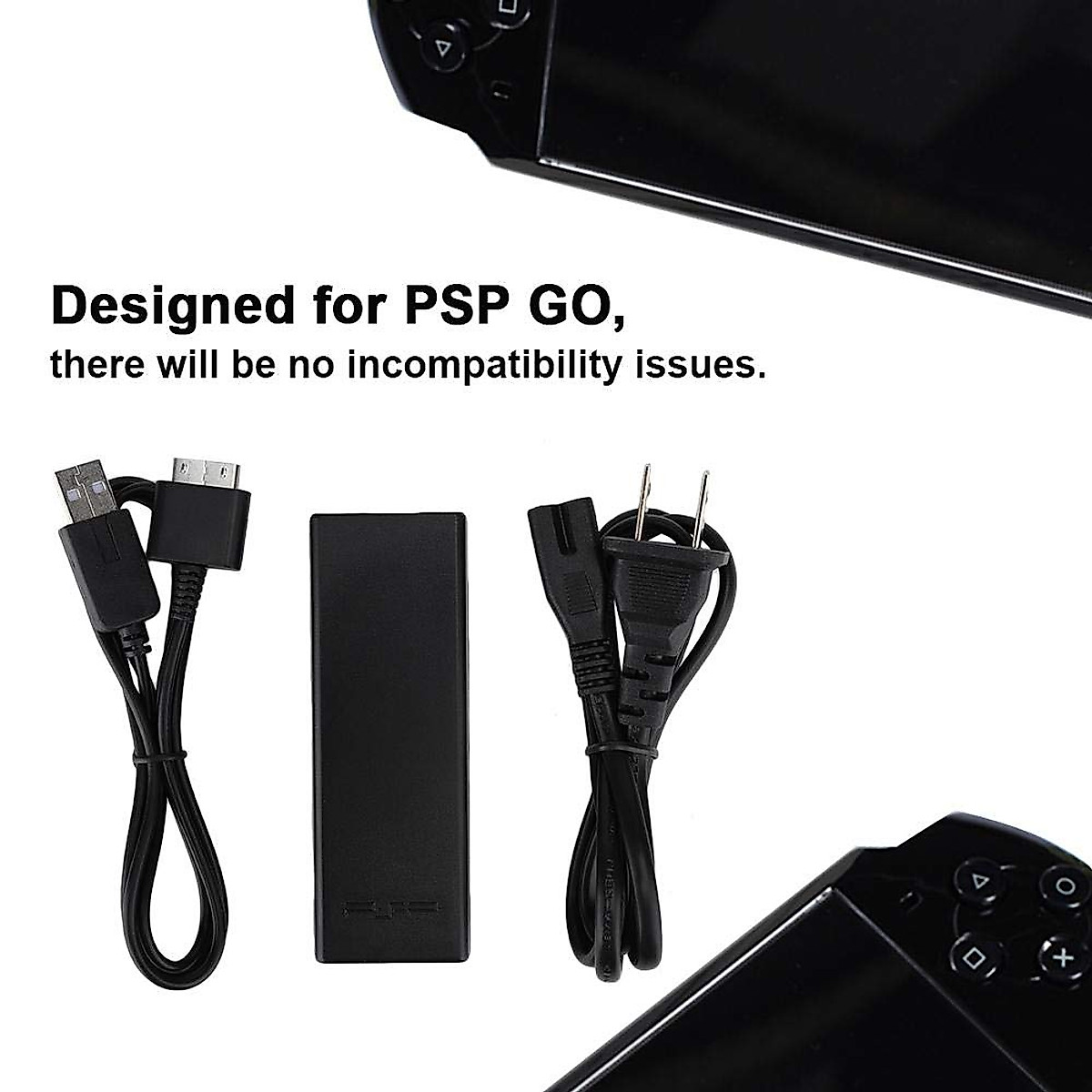 Power Adapter for PSP Fast Charging 5V/1500mA Charger for PSP (US)