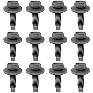 1973-1987 GM Truck 12-Piece Door Hinge Body Bolt Hardware Kit (5/16"-18 x 1 3/16") Standard Thread | FITS: Chevrolet, GMC, C10, C15, C20, C25, C30, C35, K5 Blazer, C/K 1500, 2500, 3500 Pick Up