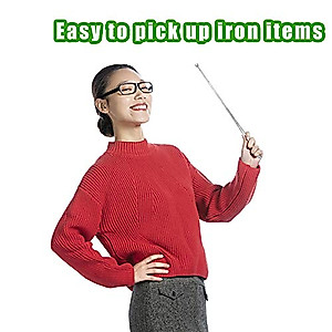 Telescopic Magnet, Magnetic Pick Up Tool 4 Pack, Magnetic Retrieval Tool, Magnet Stick (1.5LB 3LB 10LB 15LB) by QPEY