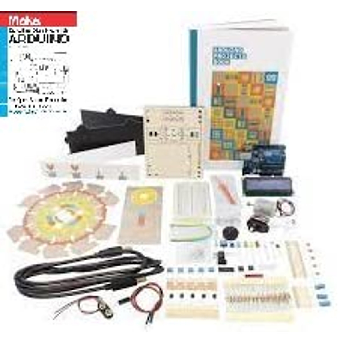 Arduino The Official Starter Kit Deluxe Bundle with Make: Getting Started The Open Source Electronics Prototyping Platform 3rd Edition Book