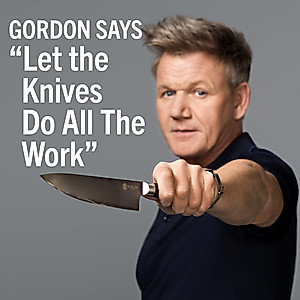 HexClad 22 Piece Hybrid Stainless Steel Cookware Set With 6 Pans, 6 Pots, Mixing Bowls, 6 Knives and 12 Inch Griddle, Dishwasher Safe