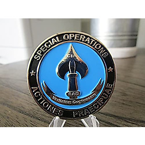 Set of 4 CIA Covert Action Challenge Coins SAD SOG Seal Team VI Grim Reaper