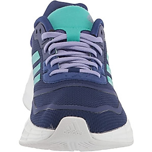 adidas Women's Duramo 10 Running Shoe, Legacy Indigo/Mint Rush/Light Purple, 9