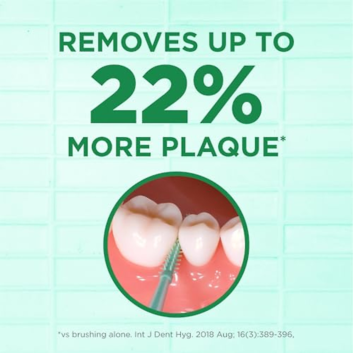 GUM Soft-Picks Comfort Flex, Easy to Use Dental Picks for Teeth Cleaning and Gum Health, Disposable Interdental Brushes with Convenient Carry Case, Dentist Recommended Dental Floss Picks, 80ct (4pk)