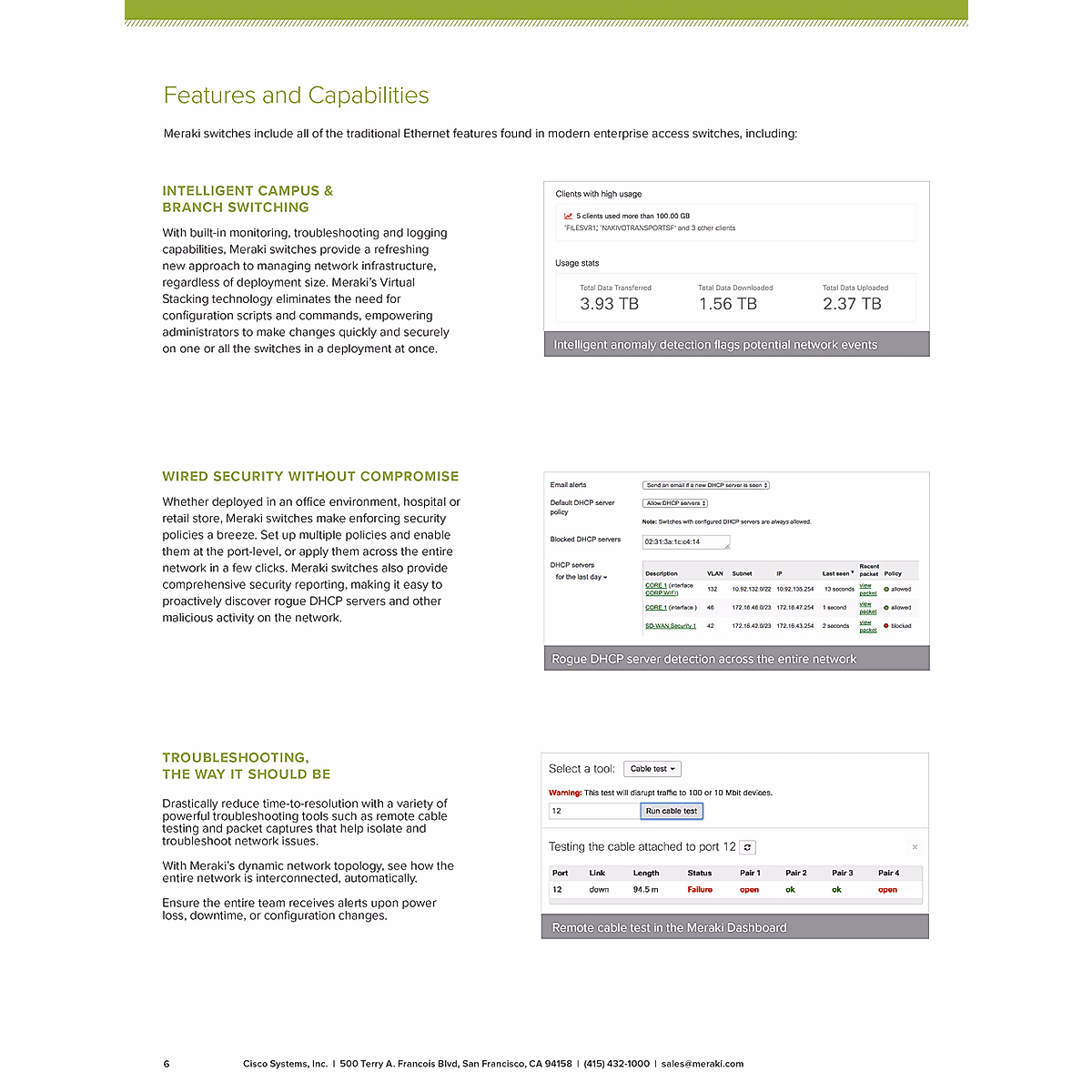 MS120-8LP-HW Cisco Meraki Cloud Managed Network Switch NO License