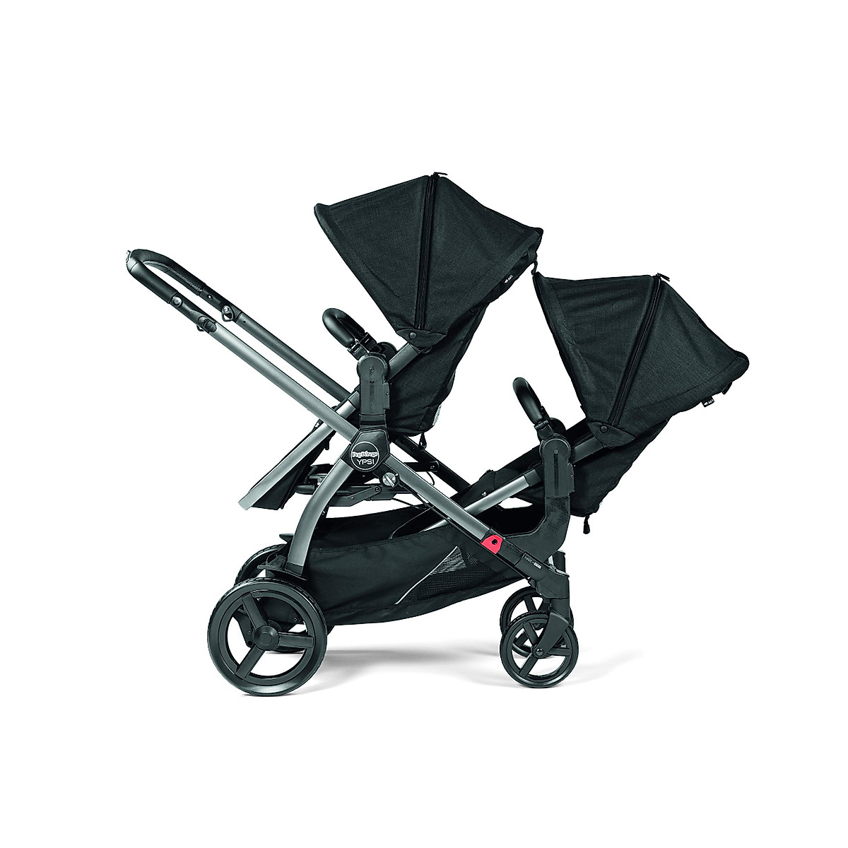 Peg Perego Companion Seat - Accessory - Compatible with Ypsi Strollers - Mon Amour (Beige & Pink)