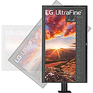 Lg Ultrafine 31.5" 4K Uhd Led LCD Monitor - 16:9 - Textured Black